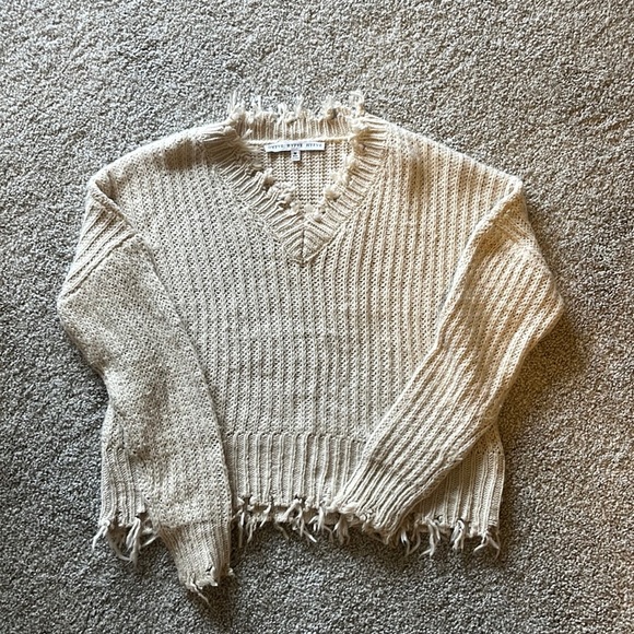 HYFVE | Sweaters | Hyfve Cream Sweater | Poshmark